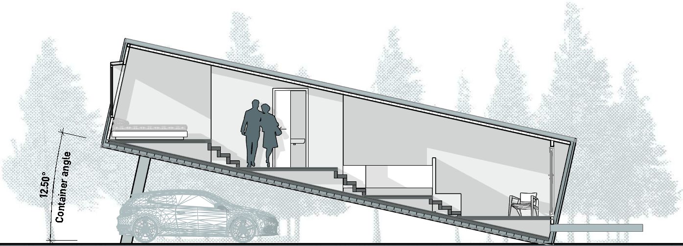 Shipping container concept - Andrew Remely